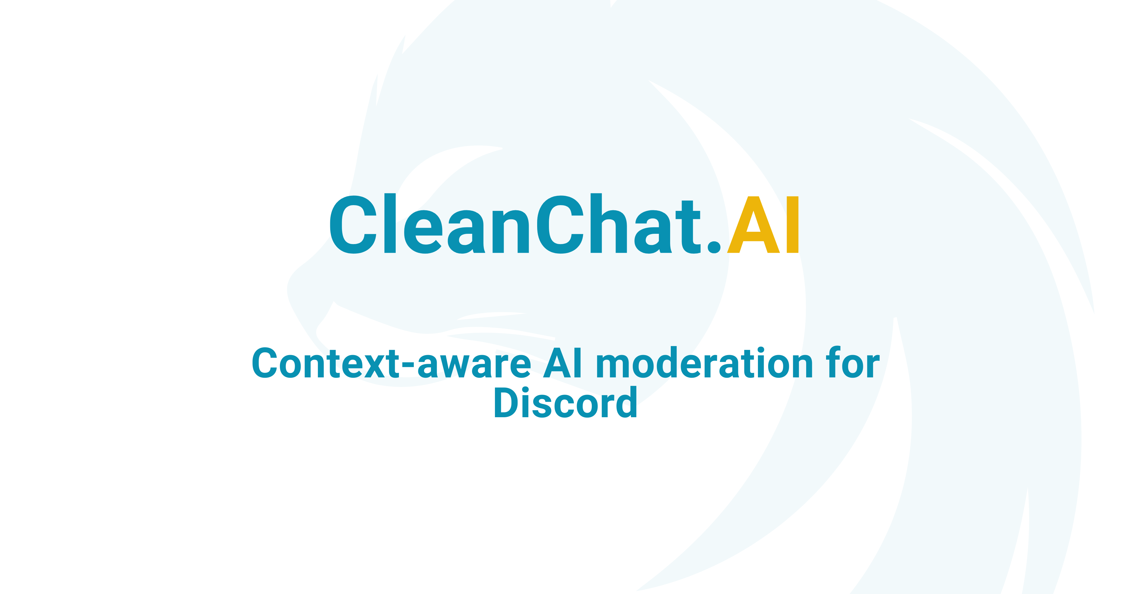 CleanChat.AI - AI-Powered Discord Moderation & Knowledge Assistant